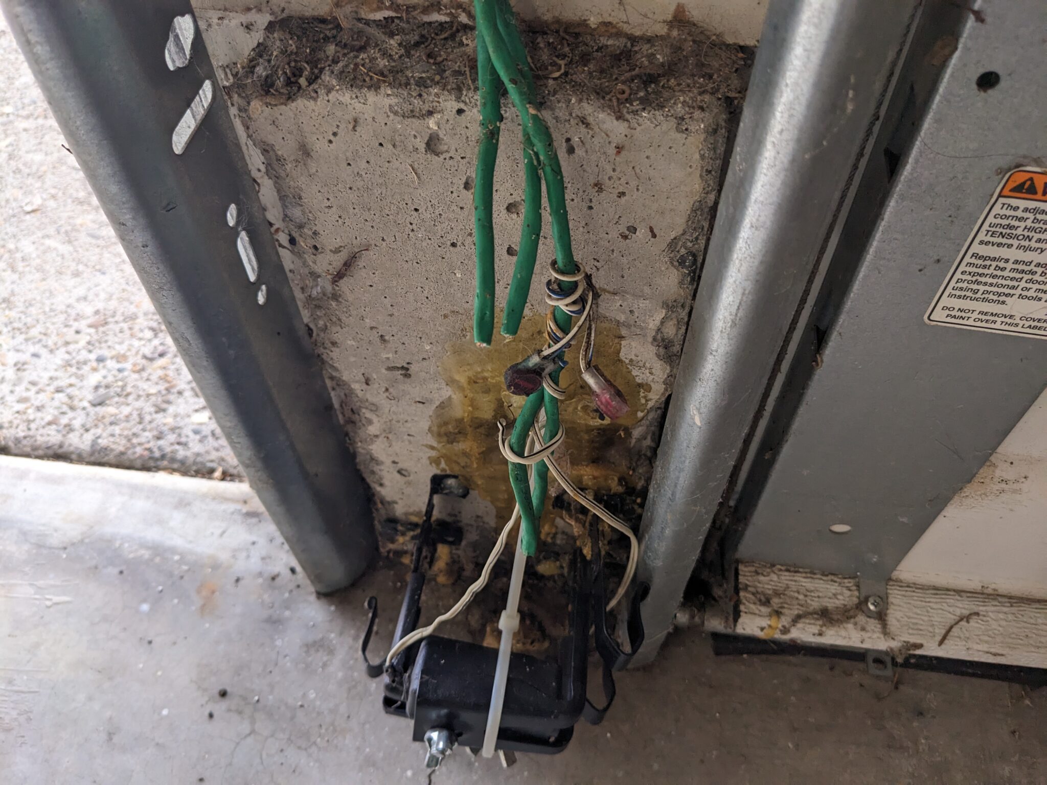 Bad Safety Sensor Wiring Splice